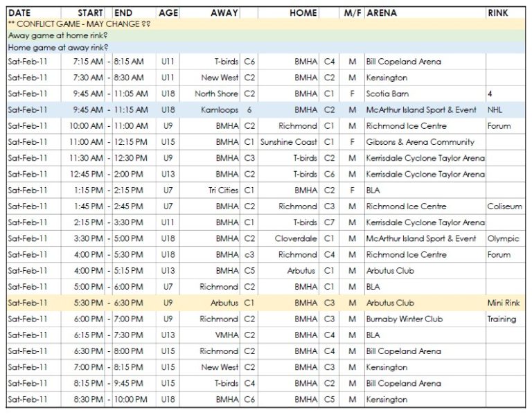 Cheer on Our BMHA Teams in the Playoffs! – Burnaby Minor Hockey Association