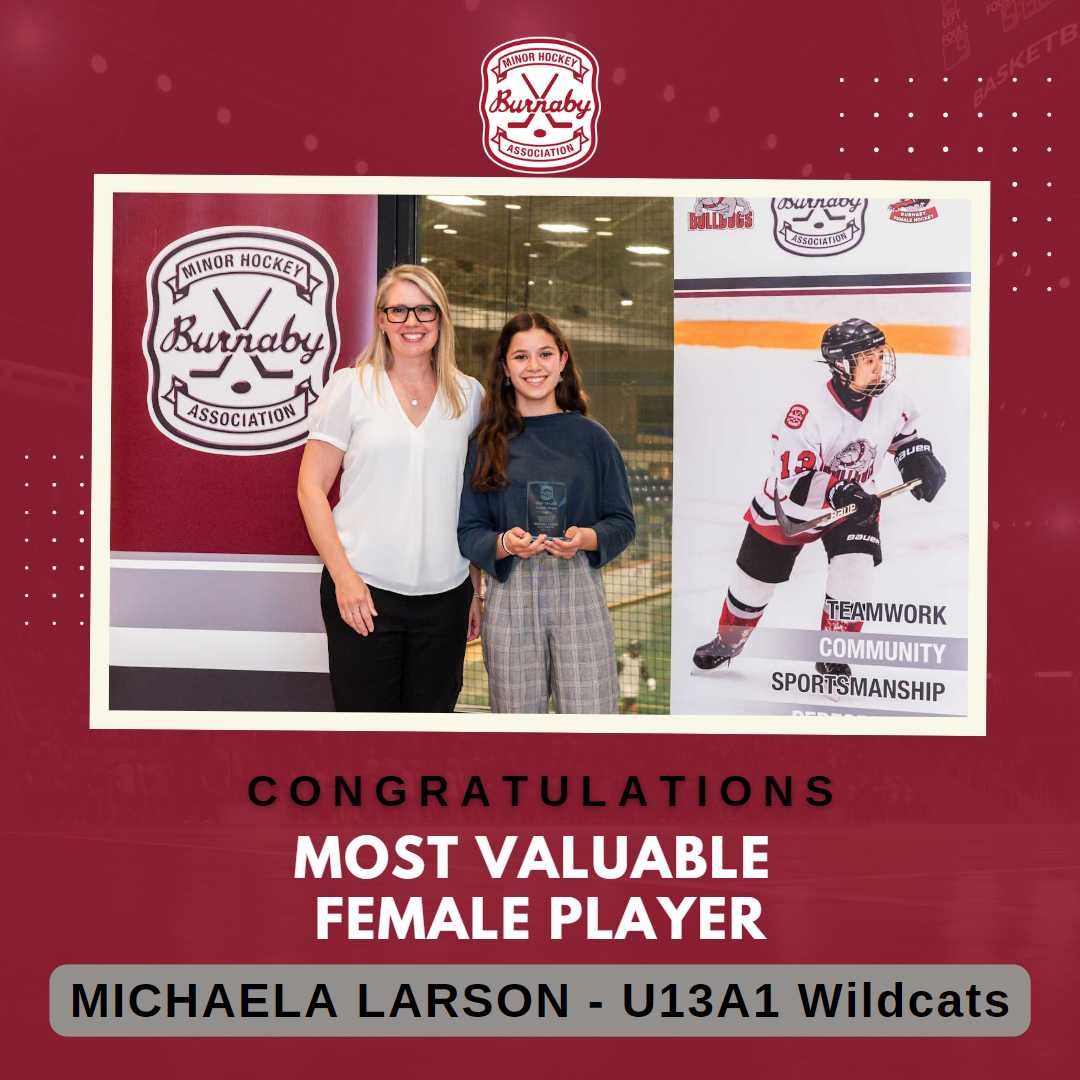 michaela larson – Burnaby Minor Hockey Association
